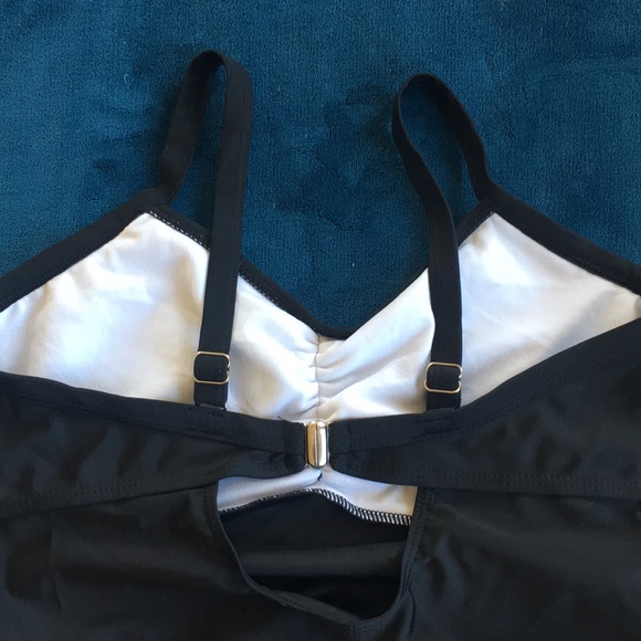 Swim | Nwot Black Tankini Swimsuit | Poshmark